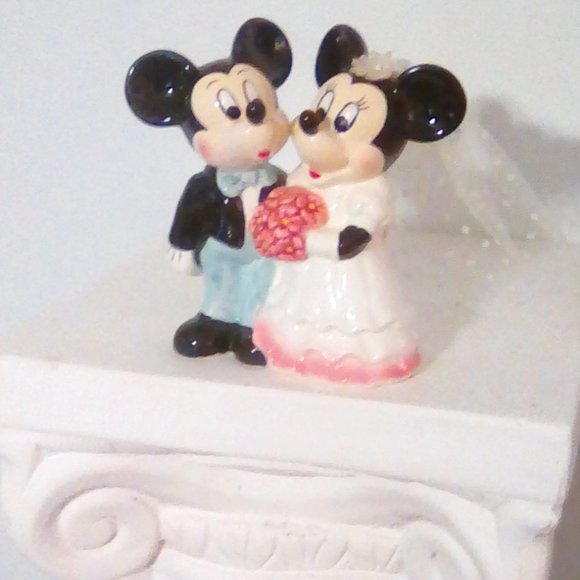 Other | Mickey And Minnie Bride Groom Figurine | Poshmark
